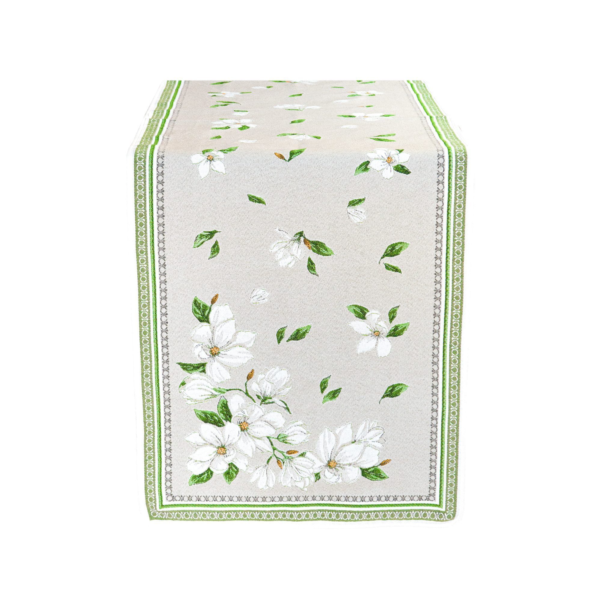Jacquard table runner - Magnolia